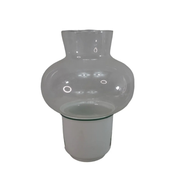 Noel | Holiday | Vintage Salem Noel Large Hurricane Lamp Candle Holder ...